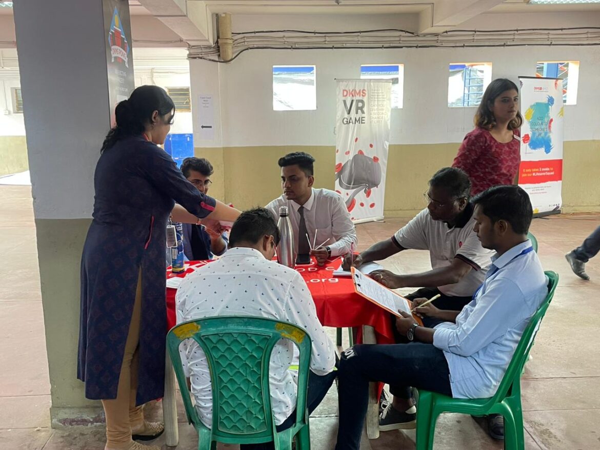 DKMS-BMST registers 250 Students as Potential Stem Cell Donors at IIT ...