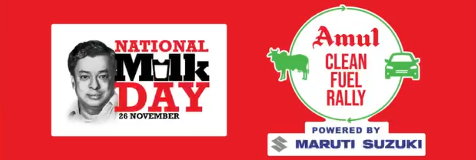 National Milk Day: Amul launches ‘Clean Fuel Rally’, flags-off in ...
